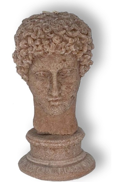 Blumest Hermes Açık Bronz Biblo Mum 13CM Blumest Hermes Açık Bronz Biblo Mum 13CM