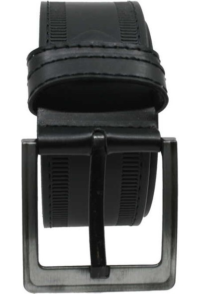 Scooter Siyah Hakiki Deri Erkek Kemer M2724DS