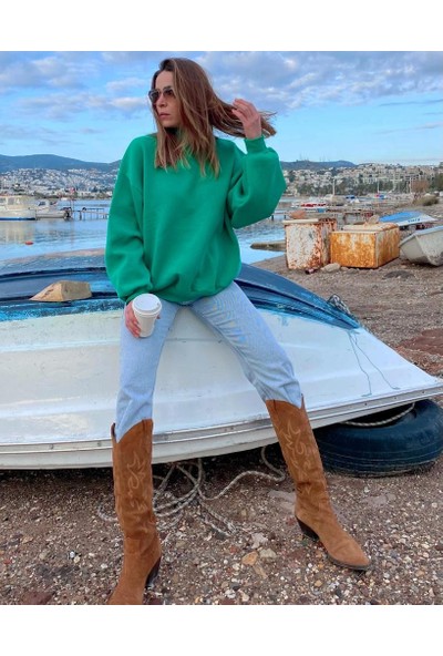 Die&More Sırt Dekolteli Sweat