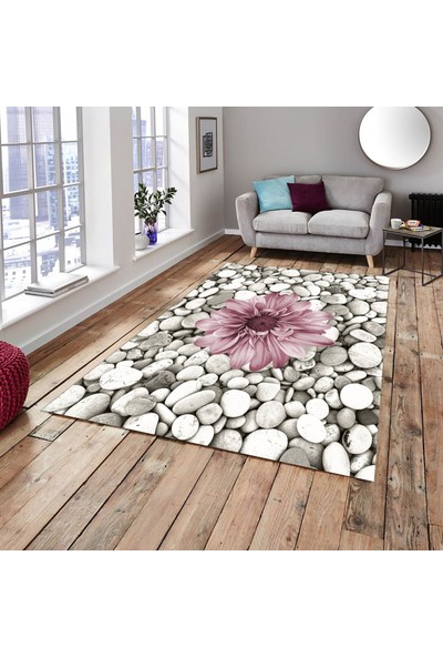 Meka Home Taşlı Model Lastikli Kadife Halı Örtüsü Meka Home Taşlı Model Lastikli Kadife Halı Örtüsü
