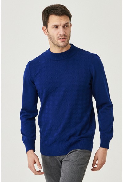 Altınyıldız Classics Standart Fit Yarım Balıkçı Yaka Triko Kazak