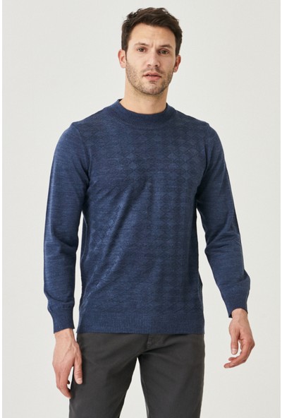 Altınyıldız Classics Standart Fit Yarım Balıkçı Yaka Triko Kazak