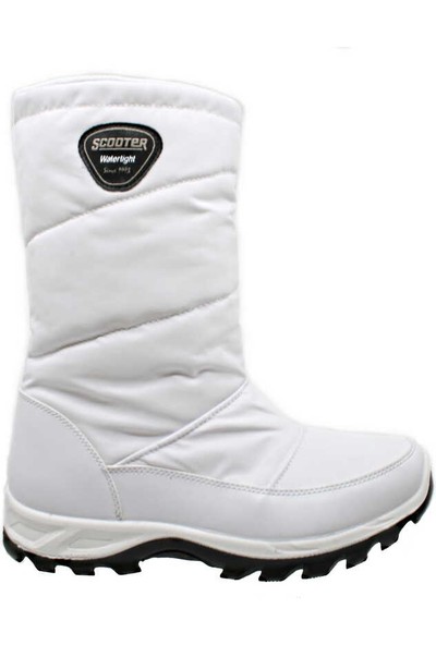 Scooter Su Geçirmez Beyaz Kadın Kar Botu Z5553TB Scooter Su Geçirmez Beyaz Kadın Kar Botu Z5553TB