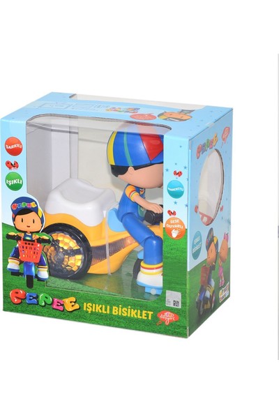 Bernam Işıklı Müzikli Bisikletli Pepee-Prestij Oyuncak