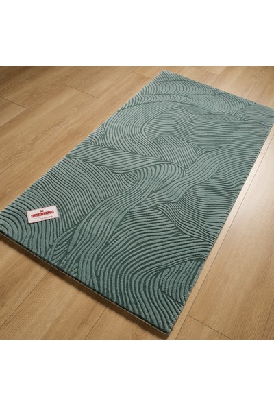 Halıcızade Turkuaz Modern Tasarım Soyut Desenli Akrilik, Sentetik Makine Dokuma Halı Halıcızade Turkuaz Modern Tasarım Soyut Desenli Akrilik, Sentetik Makine Dokuma Halı