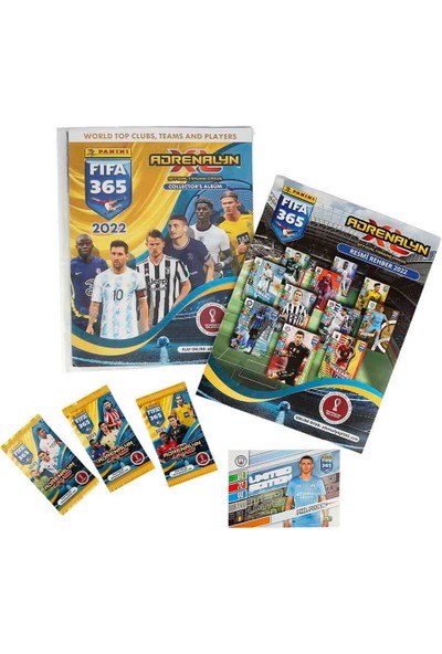 Panini Fıfa 365 2022 Adrenalyn Mega Başlangıç Paketi Panini Fıfa 365 2022 Adrenalyn Mega Başlangıç Paketi