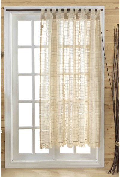 Floretta Dantelli Keten Perde PR044 160 x 180 cm