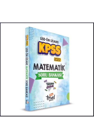 Yeni Trend Yayınları KPSS 2022 Lise Ön Lisans Matematik Çözümlü Soru Bankası / Yeni Trend Yeni Trend Yayınları KPSS 2022 Lise Ön Lisans Matematik Çözümlü Soru Bankası / Yeni Trend