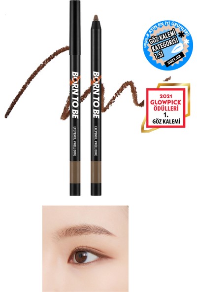 MISSHA 30 Saat Dayanıklı, Akma Yapmayan,kalemtraşlı Jel Göz Kalemi Eye Pencil Well Done (Matt Ochre)