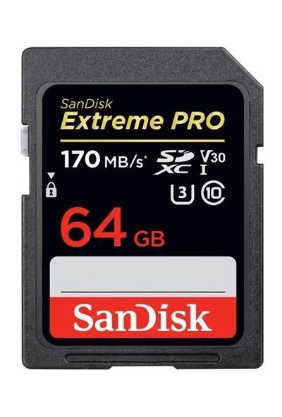 Sandisk Extreme Pro 64GB Sd Hafıza Kartı Sdxc 4K U3 V30 170MB Sdsdxxy Sandisk Extreme Pro 64GB Sd Hafıza Kartı Sdxc 4K U3 V30 170MB Sdsdxxy