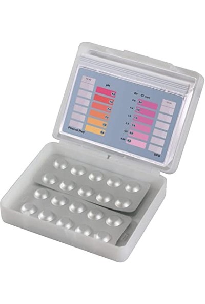 Water Fun Tabletli Test Aleti-Serbest Klor+Ph (10 Ar Adet Test Ajani ile Birlikte) Water Fun Tabletli Test Aleti-Serbest Klor+Ph (10 Ar Adet Test Ajani ile Birlikte)
