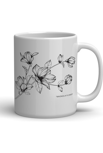 Nacarlar Çicek Baskılı Kupa Bardak