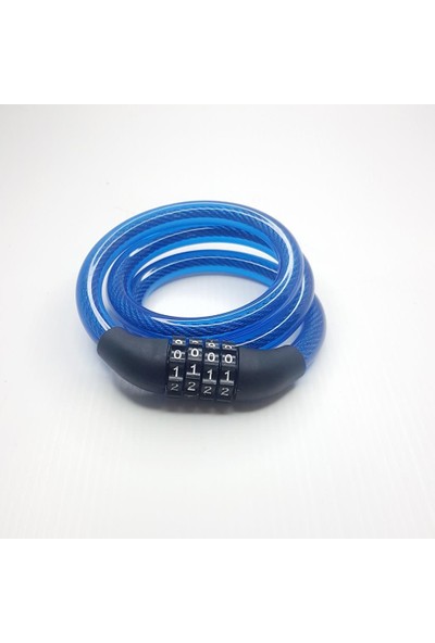 Motobisavm Halat Kilit 12X80CM 4lü Değişir Şifreli Motobisavm Halat Kilit 12X80CM 4lü Değişir Şifreli