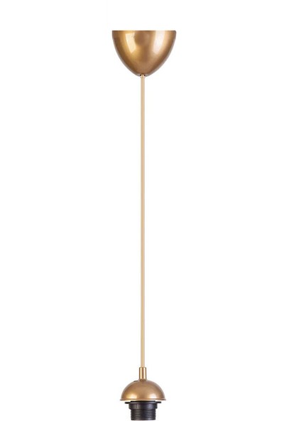 Eslight E27 Kablolu Duy Tesisat Armatür Rondelalı Avize Gold Eslight E27 Kablolu Duy Tesisat Armatür Rondelalı Avize Gold