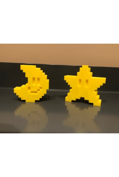 Kargolat Super Mario World Yıldızı ve Ayı Dekoratif Masaüstü Aksesuarı Kargolat Super Mario World Yıldızı ve Ayı Dekoratif Masaüstü Aksesuarı