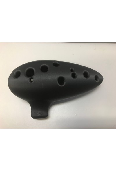 Aldım Geldi Temizlendi Güncellenmiş 12 Delikli Ocarina Organik Plastikten