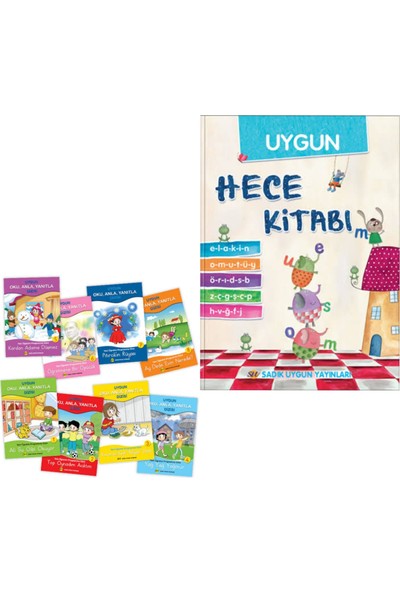 Sadık Uygun Yayınları Sadık Uygun Oku Anla Yanıtla Dizisi + Sadık Uygun Hece Kitabı Sadık Uygun Yayınları Sadık Uygun Oku Anla Yanıtla Dizisi + Sadık Uygun Hece Kitabı
