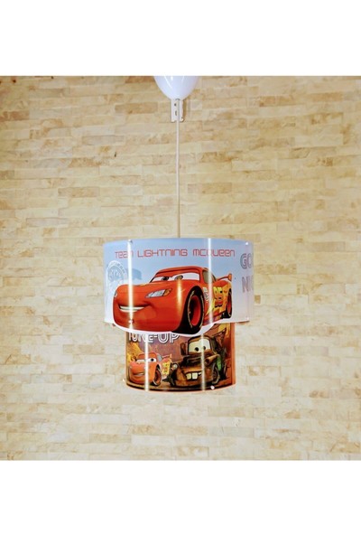 Eslight Cars Şimşek Mcquen Çocuk Odası Avize