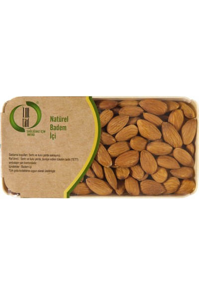 İmtad Organik Natürel Badem Içi