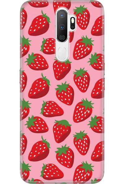 Cekuonline Oppo A5 - A9 2020 Kılıf Colored Resimli Silikon Tatlı Çilek Cekuonline Oppo A5 - A9 2020 Kılıf Colored Resimli Silikon Tatlı Çilek