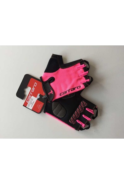 Carraro Medıum Kısa Parmak Eldiven Pembe CRO-004 A Carraro Medıum Kısa Parmak Eldiven Pembe CRO-004 A