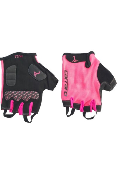 Carraro Kısa Parmak Eldiven CRO-004 Pembe