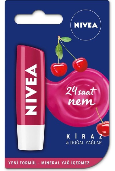 Nivea Kiraz Dudak Bakım Kremi 4,8g/5,5 ml