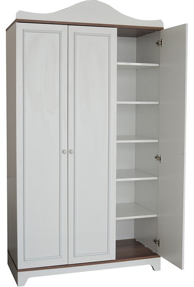 Neef Living Pure Çocuk Genç Odası Dolap 3 Kapaklı Beyaz Neef Living Pure Çocuk Genç Odası Dolap 3 Kapaklı Beyaz