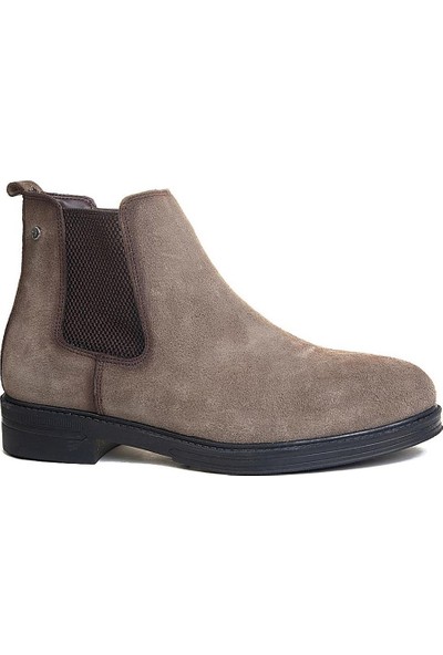 Föz 500 Kum Kışlık %100 Hakiki Deri Erkek Süet Bot Ayakkabı