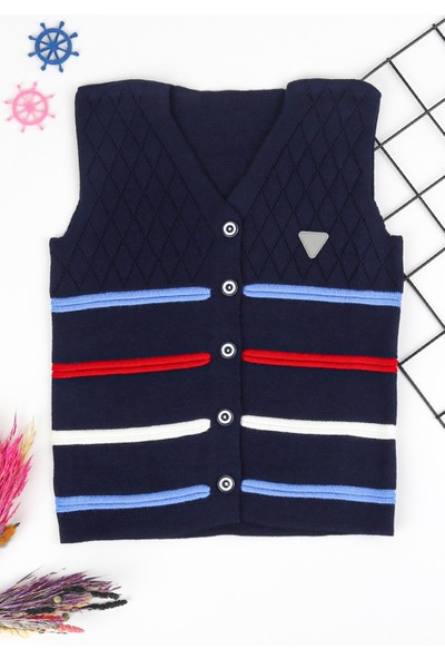 Tomurcuk Erkek Çocuk Yelek 0-5 Yaş