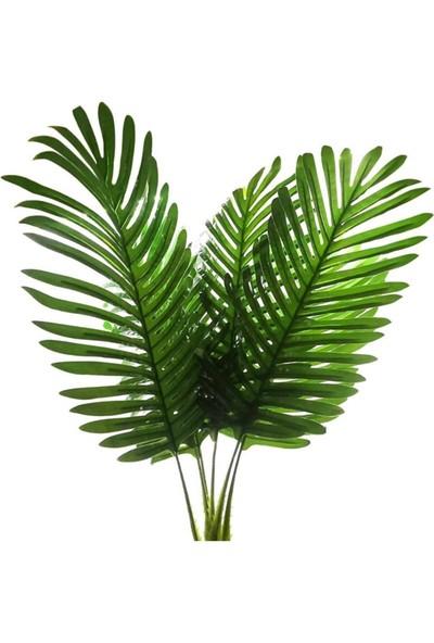 Meran Yapay Çiçek Palmiye Yaprağı 3'lü