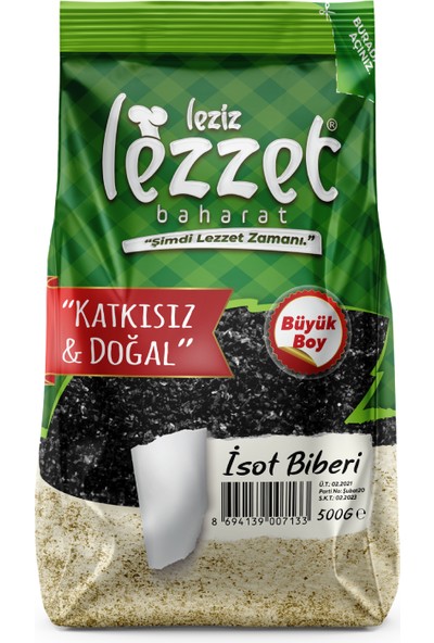 Leziz Lezzet Isot Biberi (Urfa Biberi) Öğütülmüş 500 gr Leziz Lezzet Isot Biberi (Urfa Biberi) Öğütülmüş 500 gr
