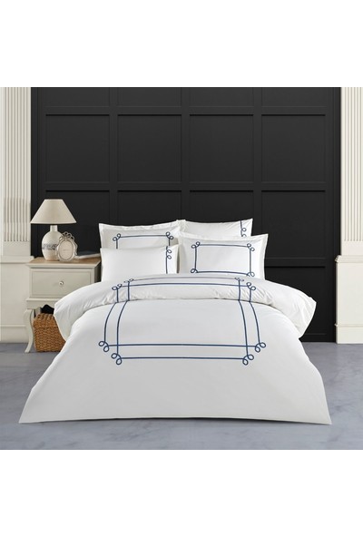 DK Store Tekstil Iseo Nakışlı Pamuk 120 Tel Nevresim Takımı DK Store Tekstil Iseo Nakışlı Pamuk 120 Tel Nevresim Takımı
