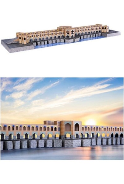 Piyop Üç Boyutlu Bin Gözlü Köprü Puzzle 1/200 Piyop Üç Boyutlu Bin Gözlü Köprü Puzzle 1/200