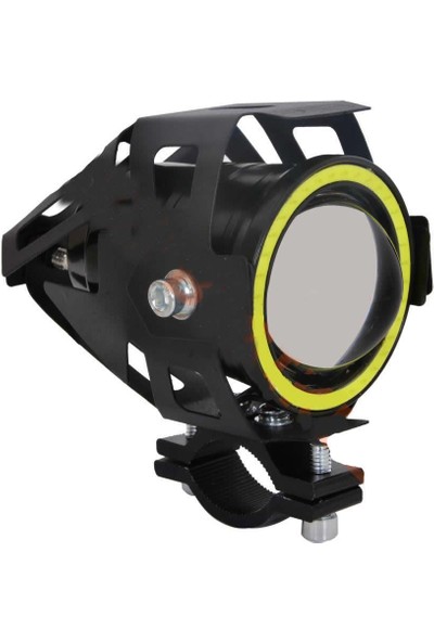 Monero U7 Beyaz Angel Çakarlı LED Sis Lambası Monero U7 Beyaz Angel Çakarlı LED Sis Lambası