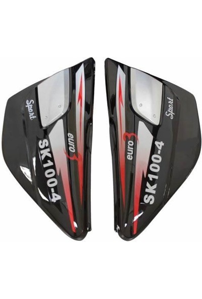 Monero Falcon Sk Yan Kapak Takımı Siyah 100-4