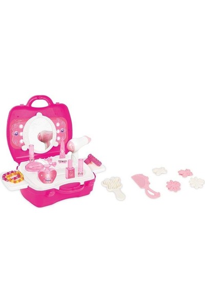 Hot Wheels Pilsan Aksesuarlı Çantalı Makyaj Seti 03-562