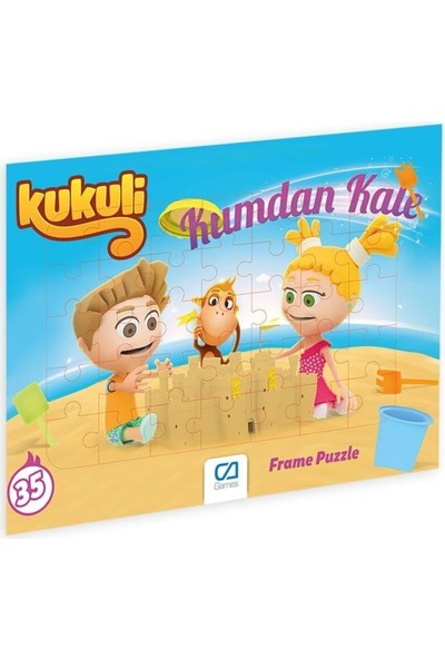 Ca Games Kukuli 35 Parça Frame PUZZLE-5138