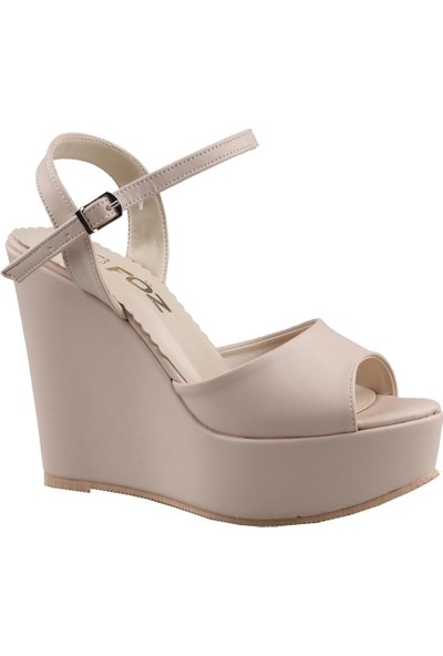 Föz Bej Kadın Dolgu Topuklu Ayakkabı