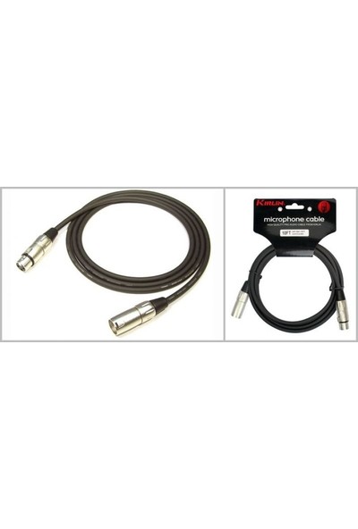 Kırlın MP-480-10M-BK 10 Metre Mikrofon Kablosu Kırlın MP-480-10M-BK 10 Metre Mikrofon Kablosu
