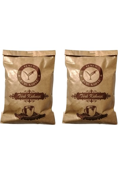 Yemen Kahvesi Taze Çekilmiş Türk Kahvesi - Orta Kavrulmuş 100GR 2'li Paket Yemen Kahvesi Taze Çekilmiş Türk Kahvesi - Orta Kavrulmuş 100GR 2'li Paket