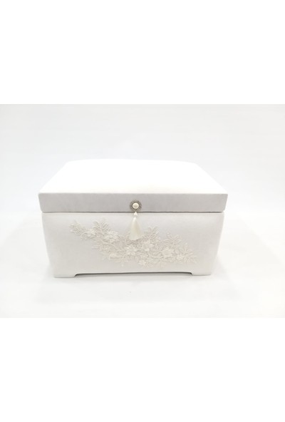 Eylül Eylül 2'li Çeyiz Sandığı Krem