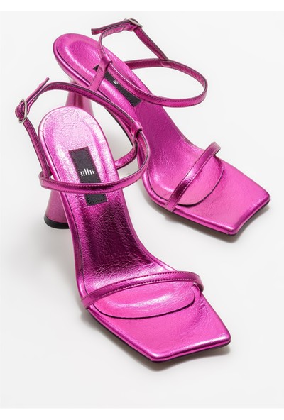 Elle Shoes Fuşya Kadın Topuklu Sandalet Elle Shoes Fuşya Kadın Topuklu Sandalet