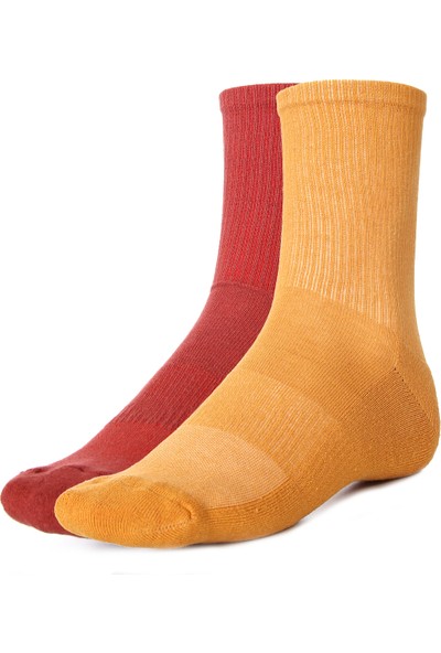 Sportive 2'li Unisex Çok Renkli Antrenman Çorabı 21DUAP31C02-HK