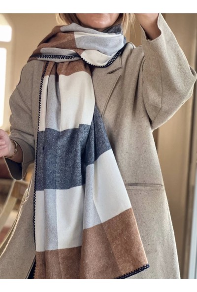 Whoknows ¿ Krem Kahverengi Çok Renkli Çizgili Desenli Whoknows ¿ Krem Kahverengi Çok Renkli Çizgili Desenli