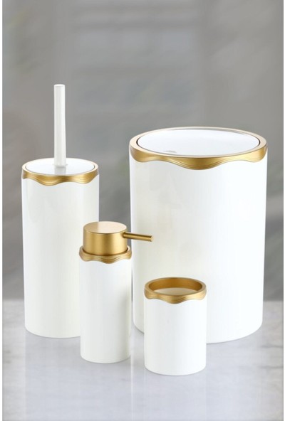 Azra Banyo Seti Gold Altın Azra Banyo Seti Gold Altın