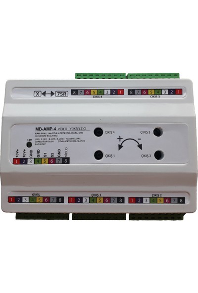Multitek Mb-Amp-4 Video Yükseltici (1 Giriş 4 Çıkış) Multitek Mb-Amp-4 Video Yükseltici (1 Giriş 4 Çıkış)
