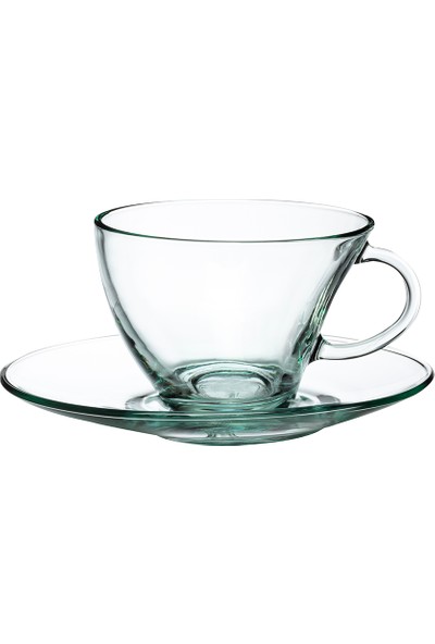 English Home Paşabahçe Aware - Penguen Cam 2 Parça Fincan 98 Ml Şeffaf