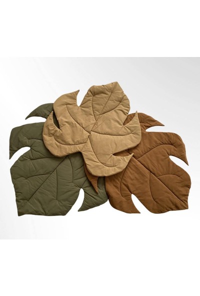 Oyce Toys Yaprak Yer Minderi 3'lü Set