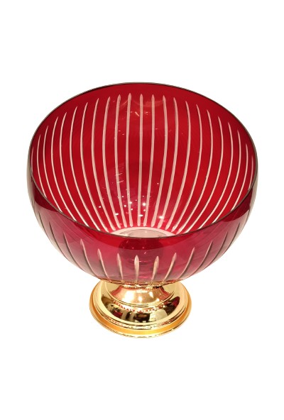 Ravi Gold Ayak Kırmızı Eyik Kase